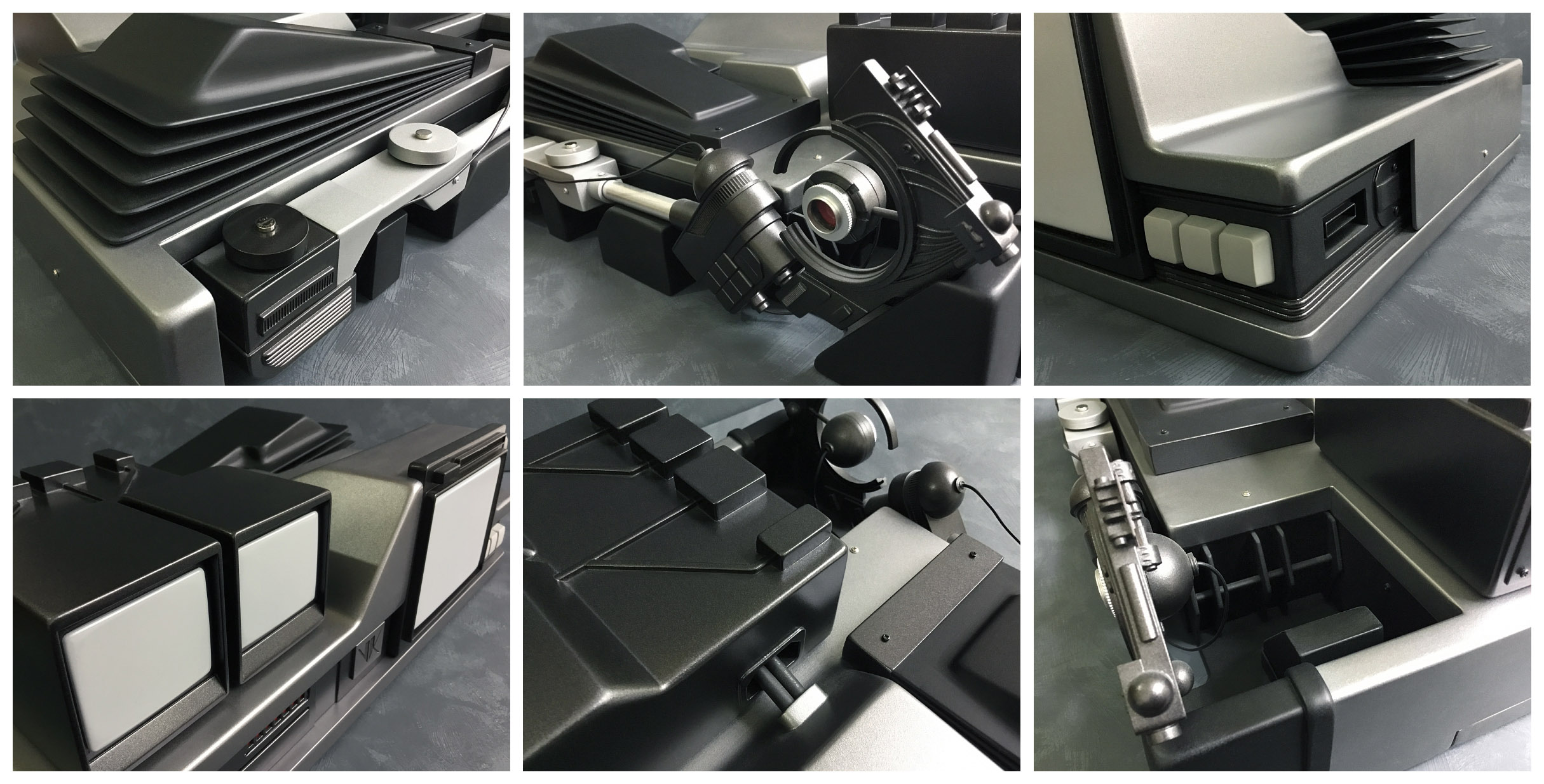 Just sharing some photos of my scratch built Voight-Kampff machine. : r ...